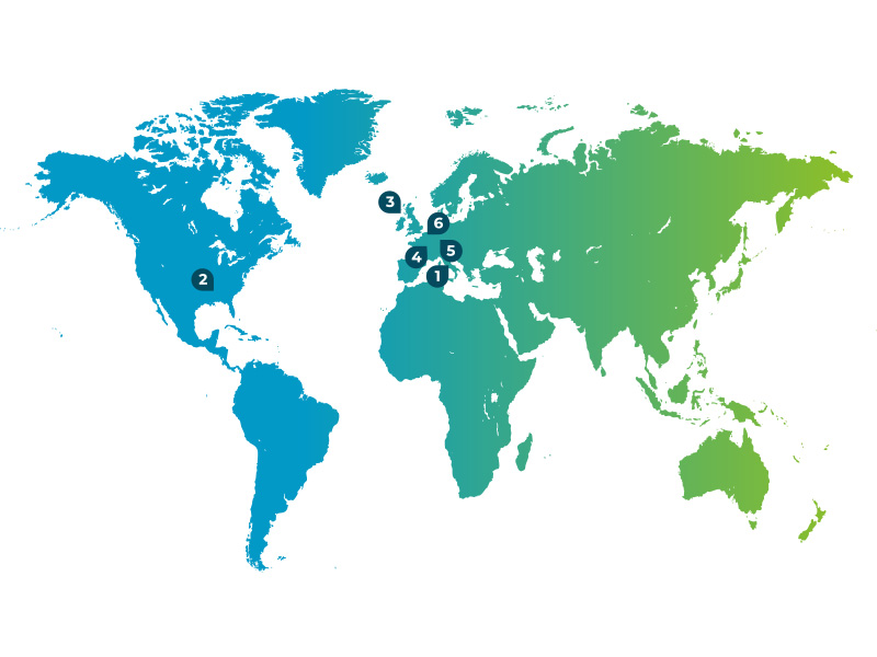 Global footprint :: CMC SOLUTIONS